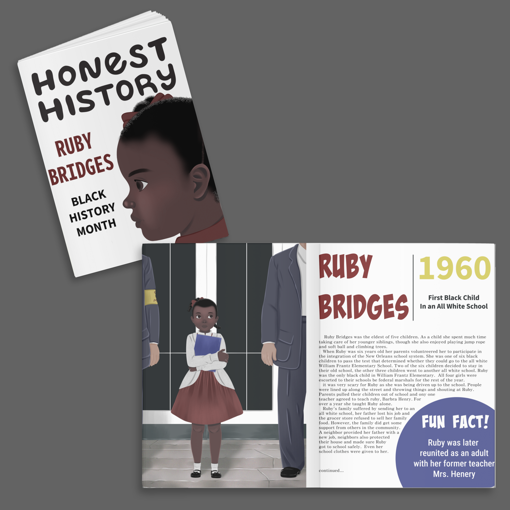 Ruby Bridges – Jennifer Wright Illustrations